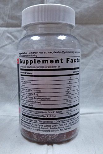 Natural mineral gummies for immune support