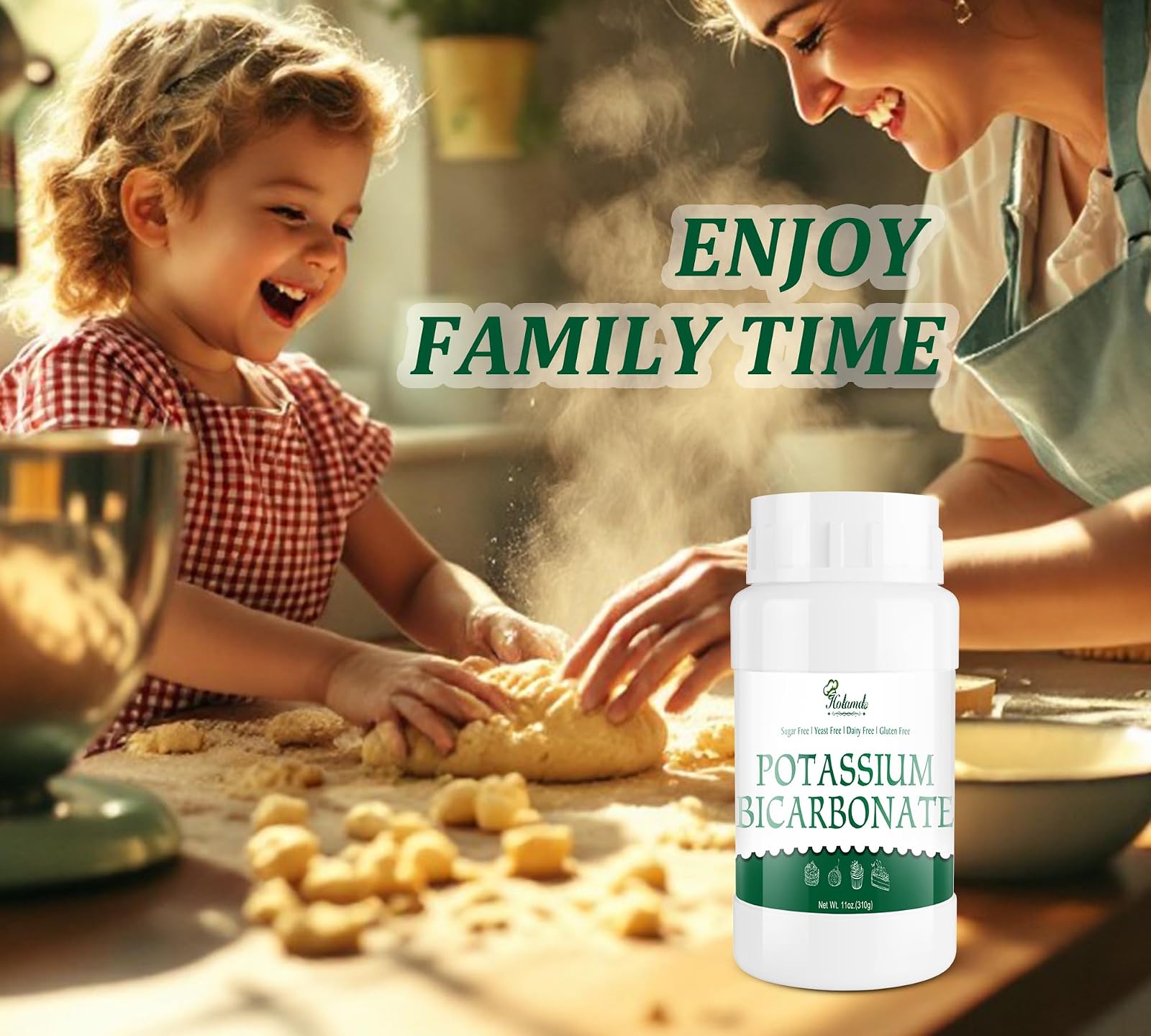 Natural mineral potassium supplement