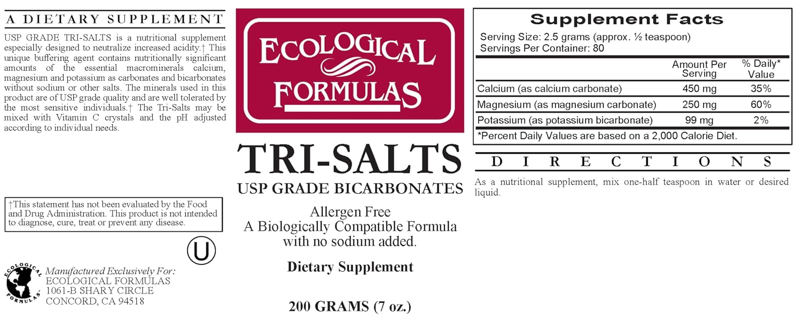 natural mineral supplement for health