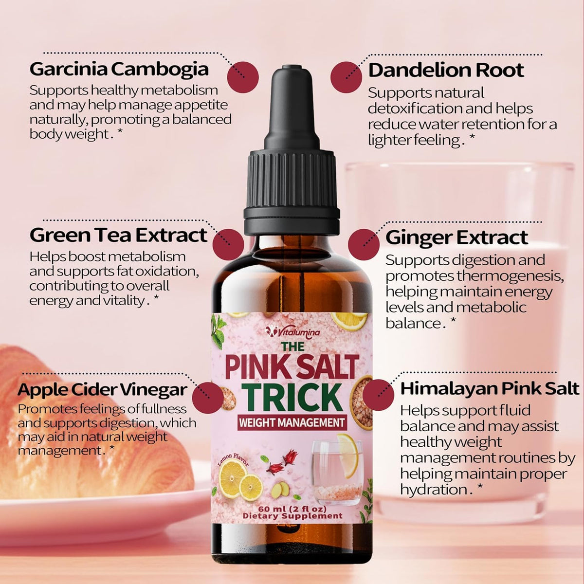 Natural mineral supplement with flavour