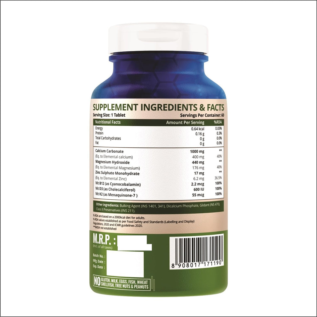 natural mineral support for bones