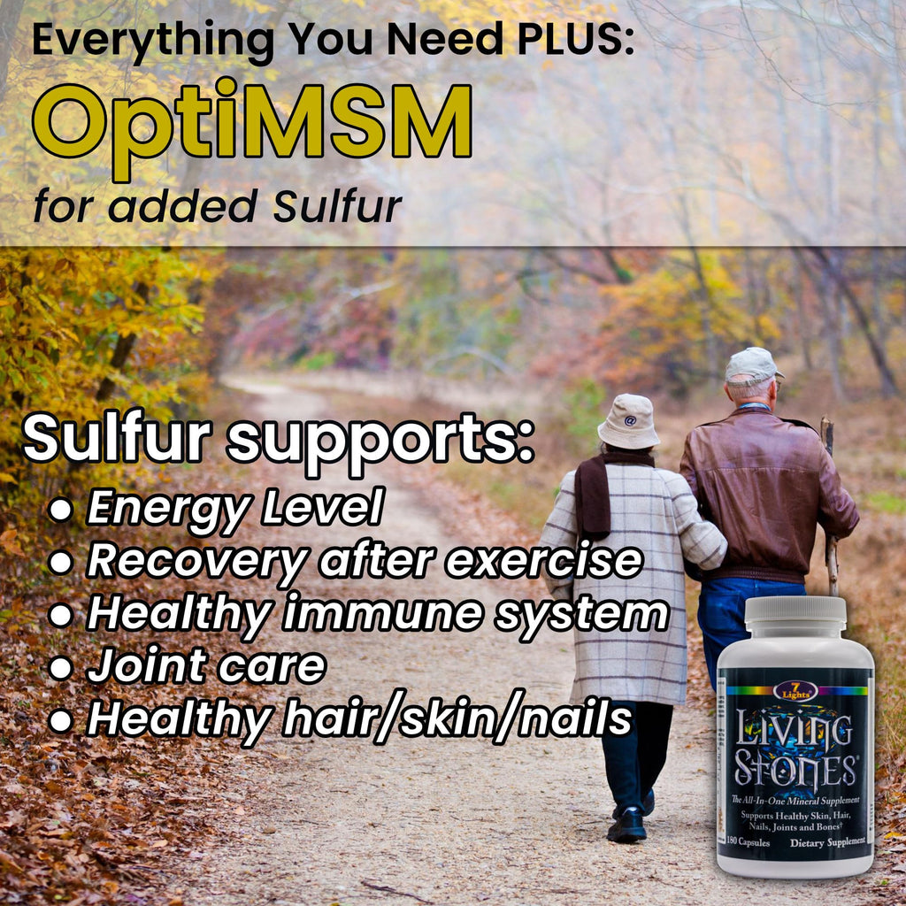 Natural mineral support for vitality