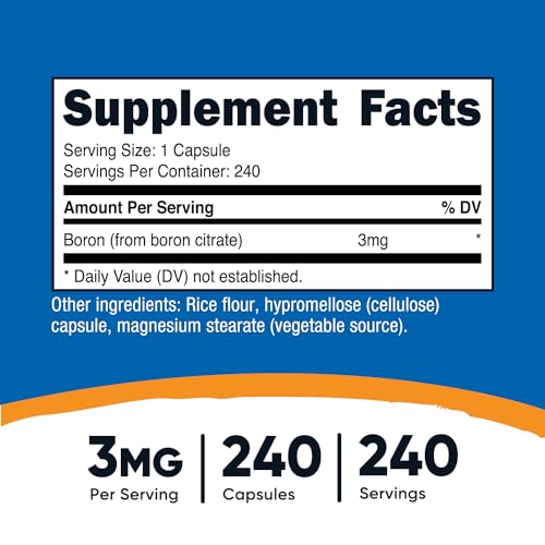 natural mineral support with boron