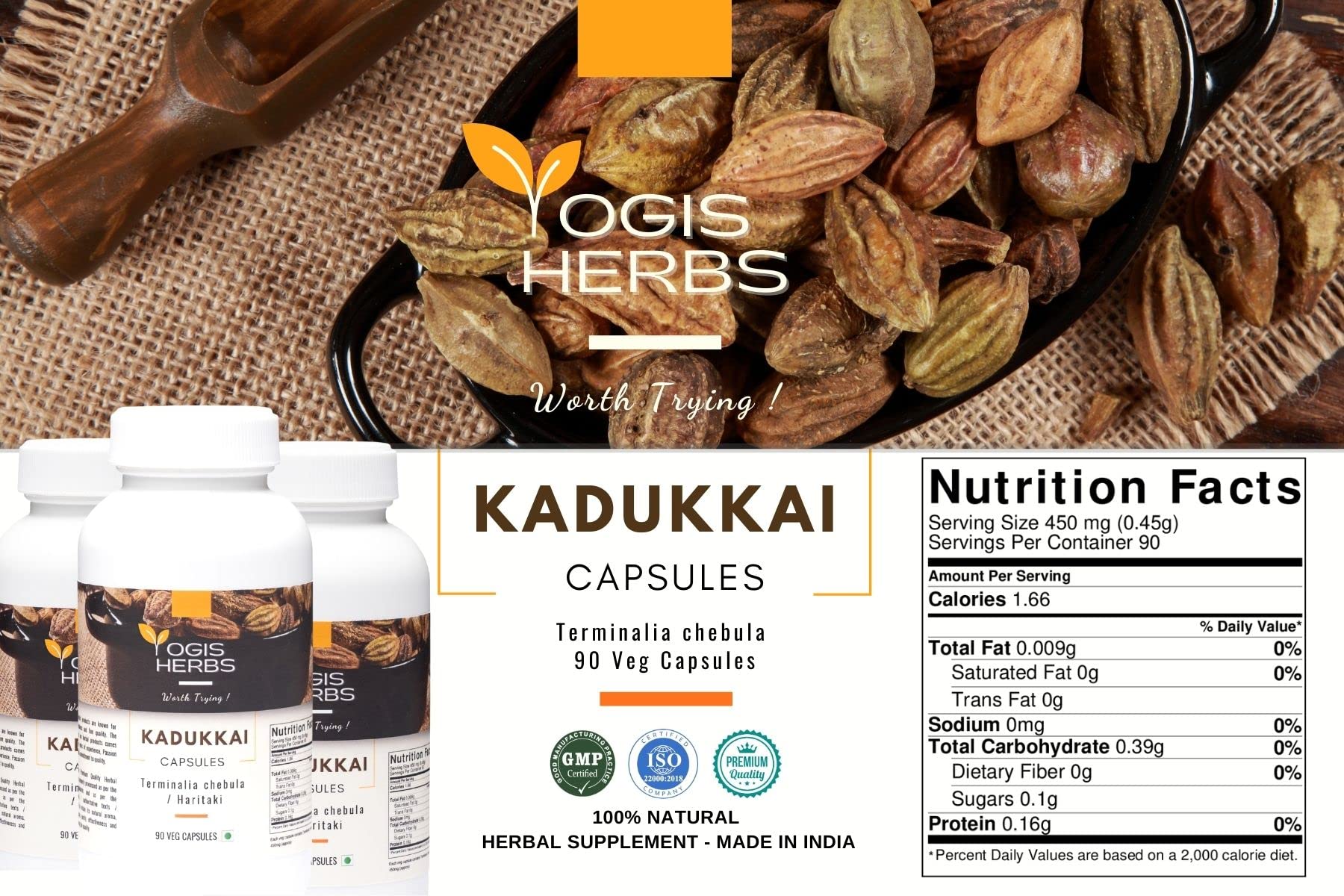 natural mineral support with Kadukkai