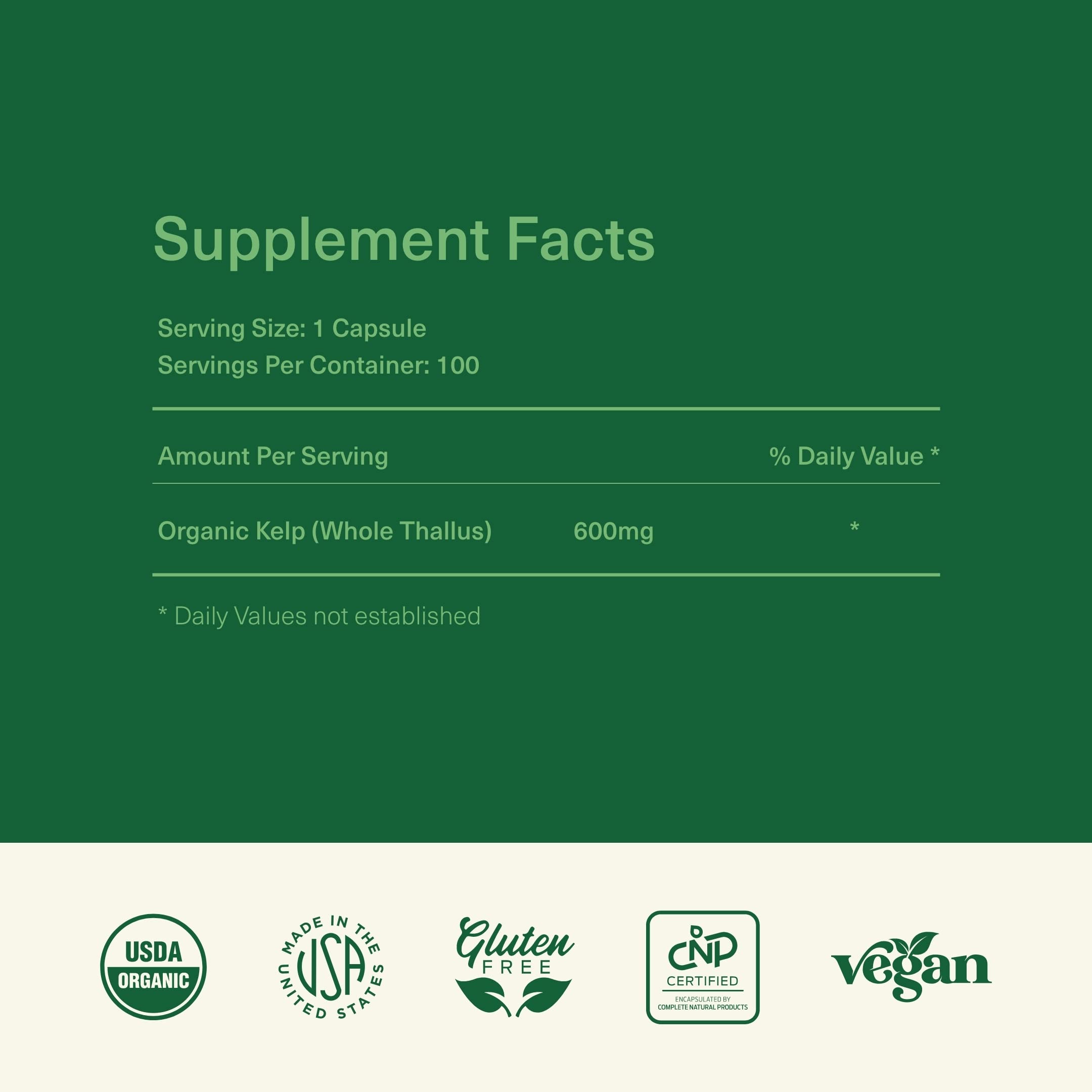 natural mineral support with kelp