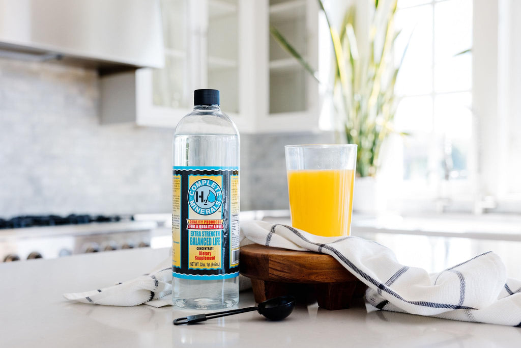 Natural mineral water for health