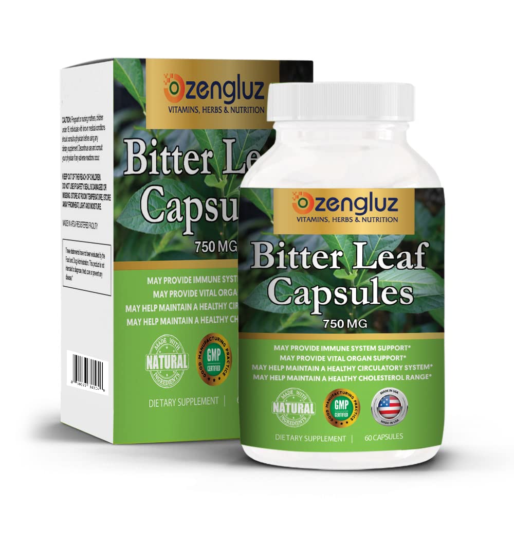 natural minerals in Bitter Leaf capsules