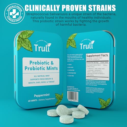 natural mint chewable probiotics