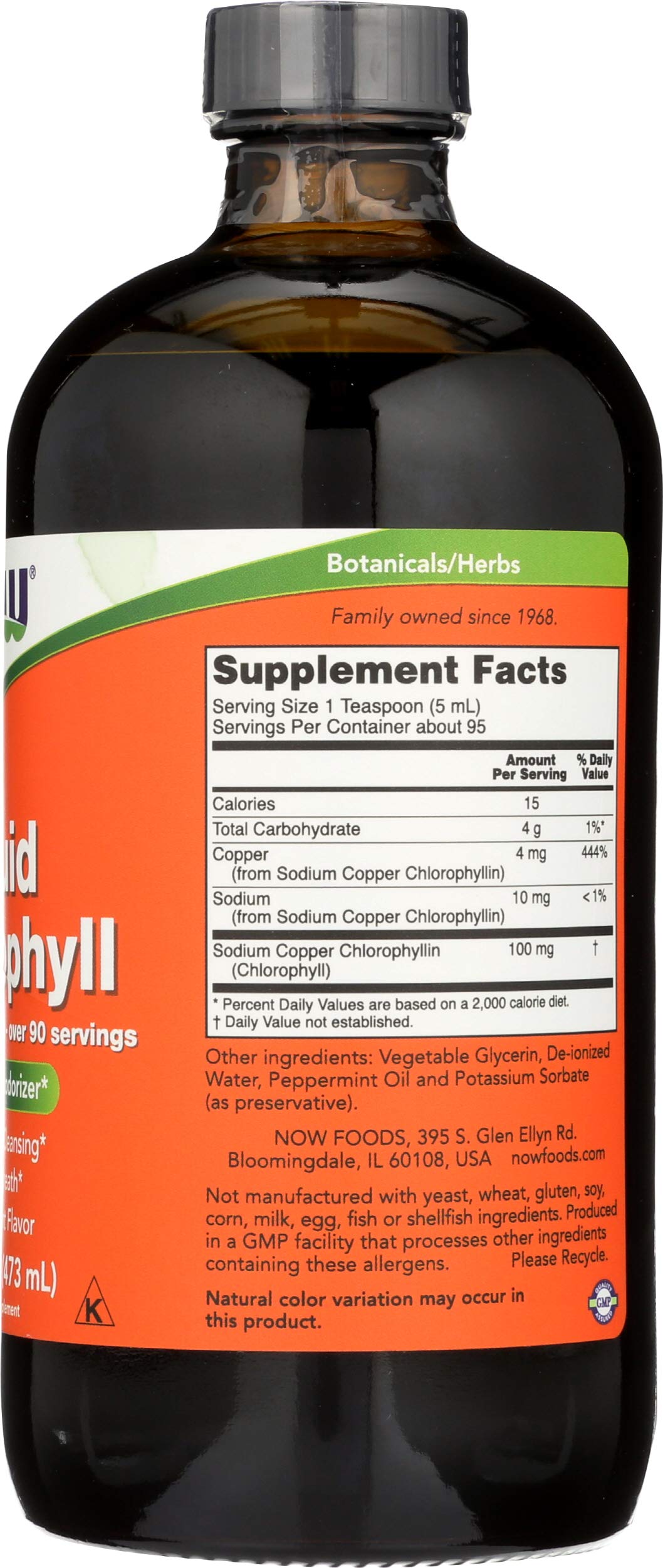 natural mint chlorophyll for hydration