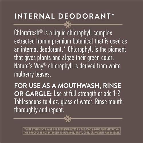 natural mint chlorophyll liquid benefits