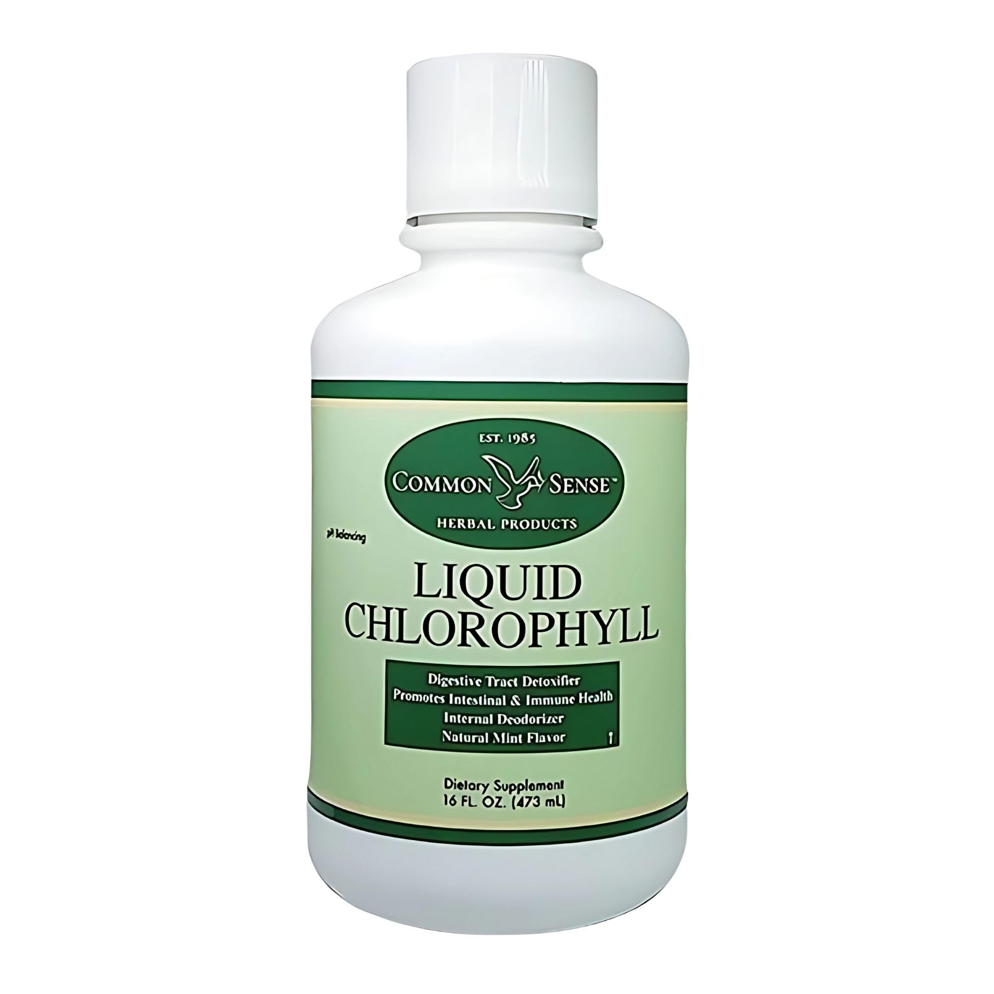 natural mint flavored chlorophyll