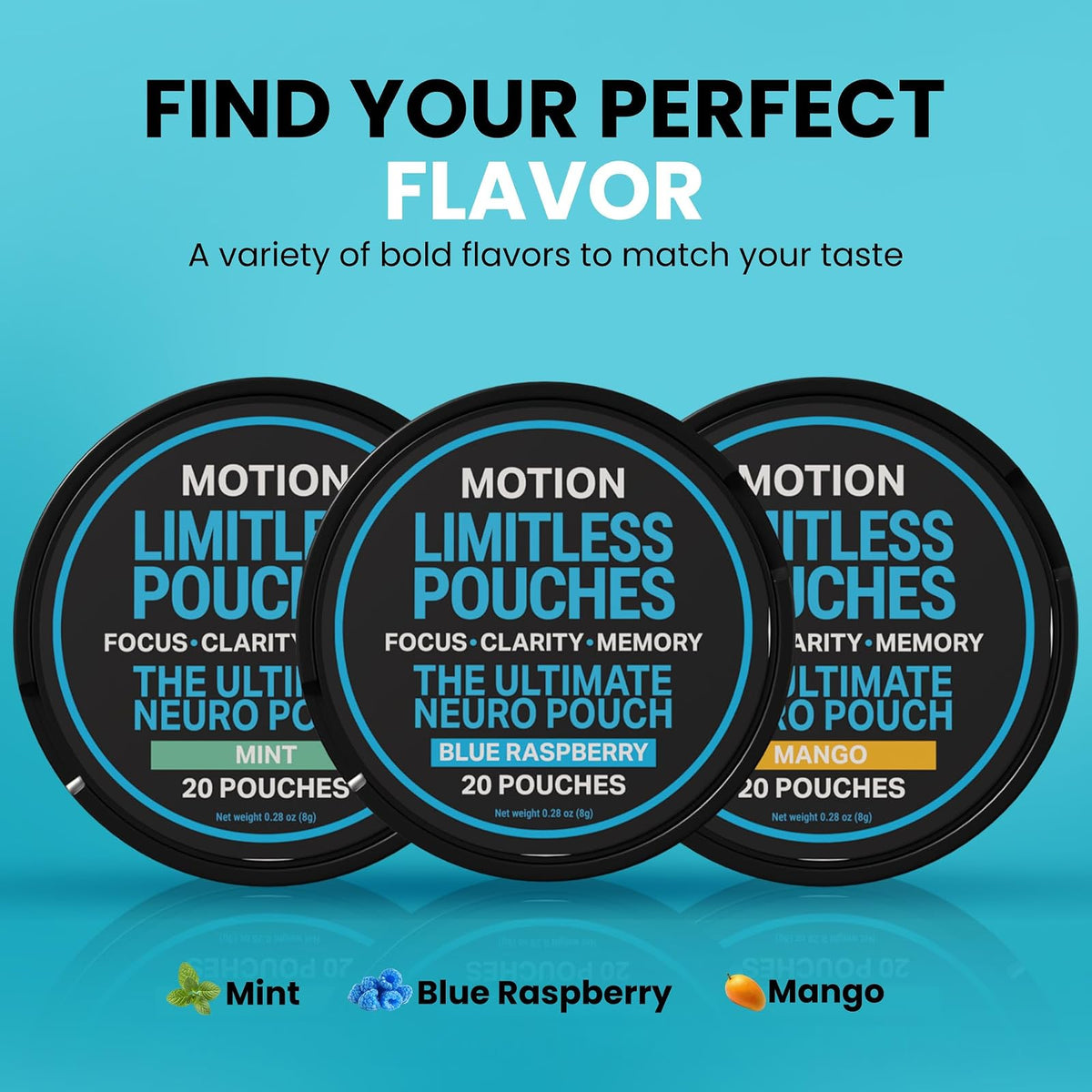 Natural mint nootropic for focus
