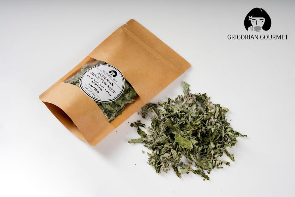 natural mint tea for soothing moments