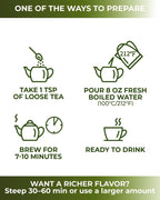 Natural mistletoe tea for digestion