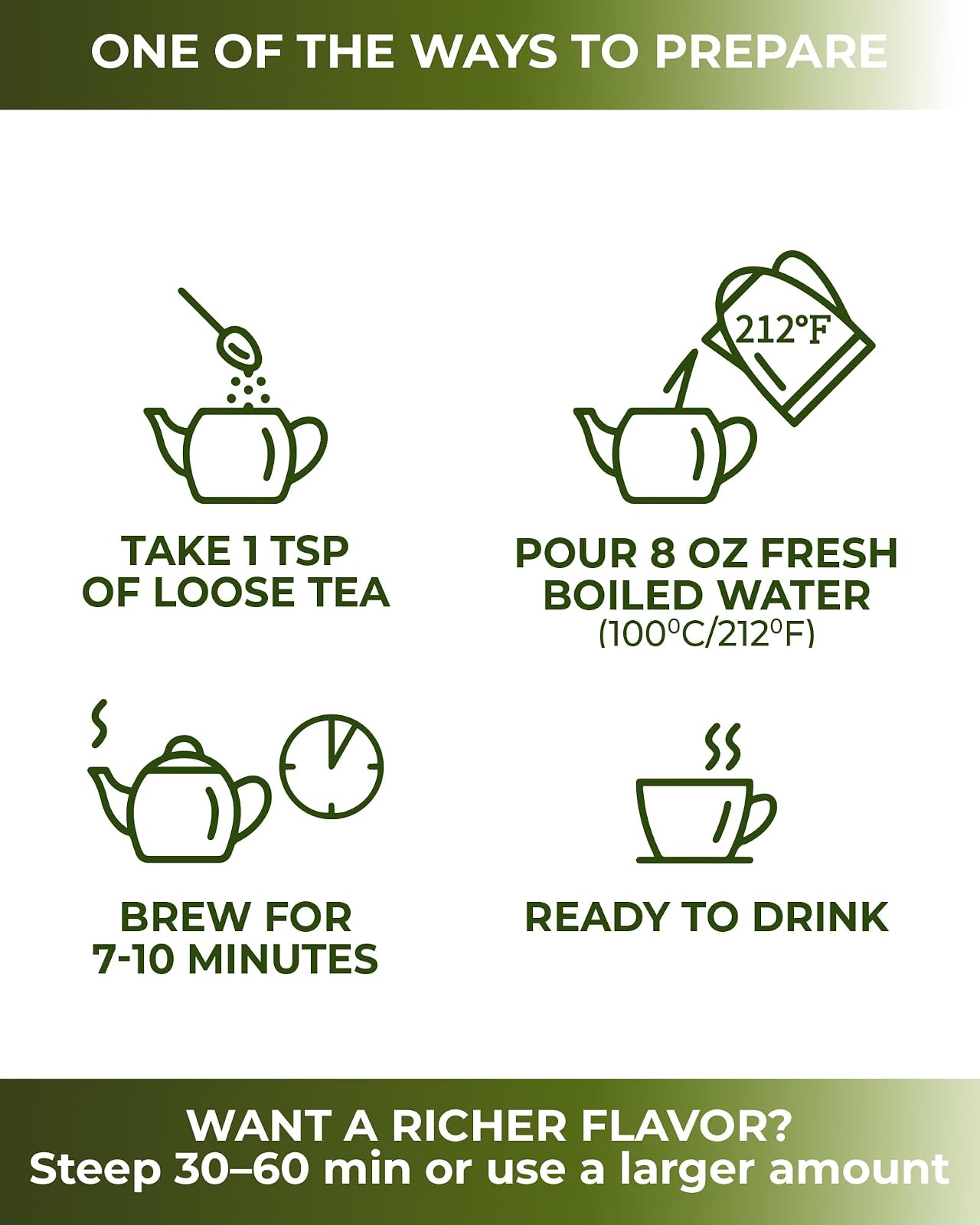 Natural mistletoe tea for digestion