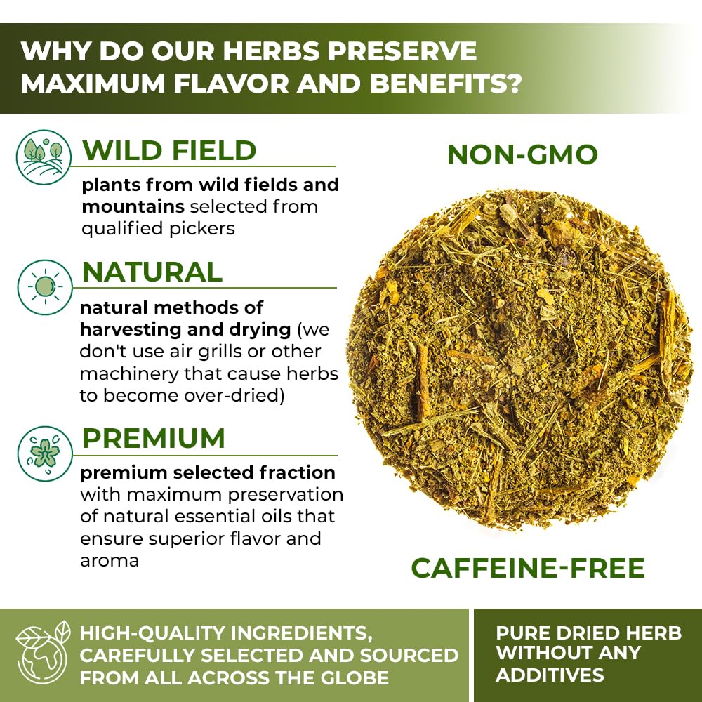 natural mistletoe tea for wellness