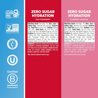 Natural mixed berry flavour electrolyte tablets