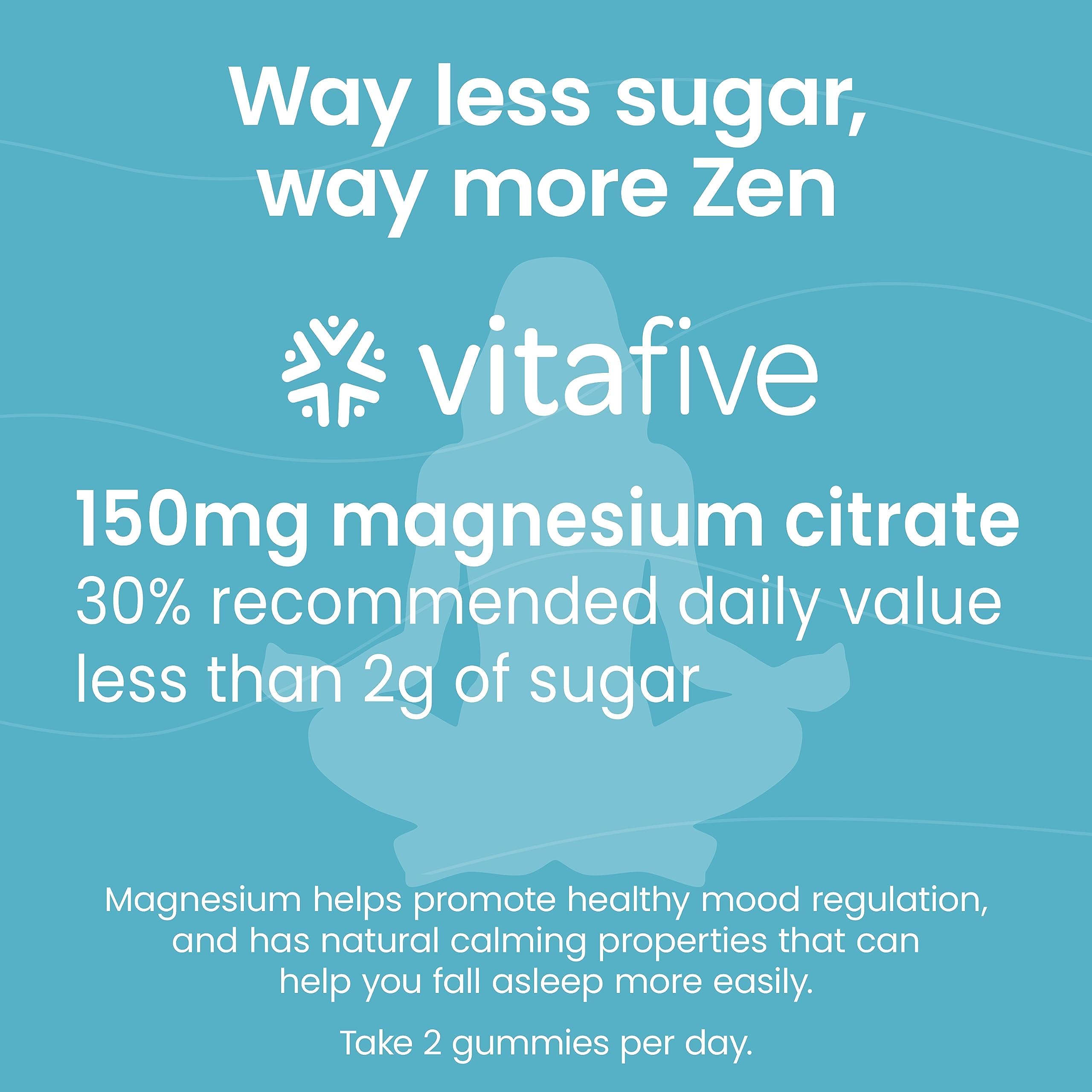 Natural mixed berry magnesium gummies