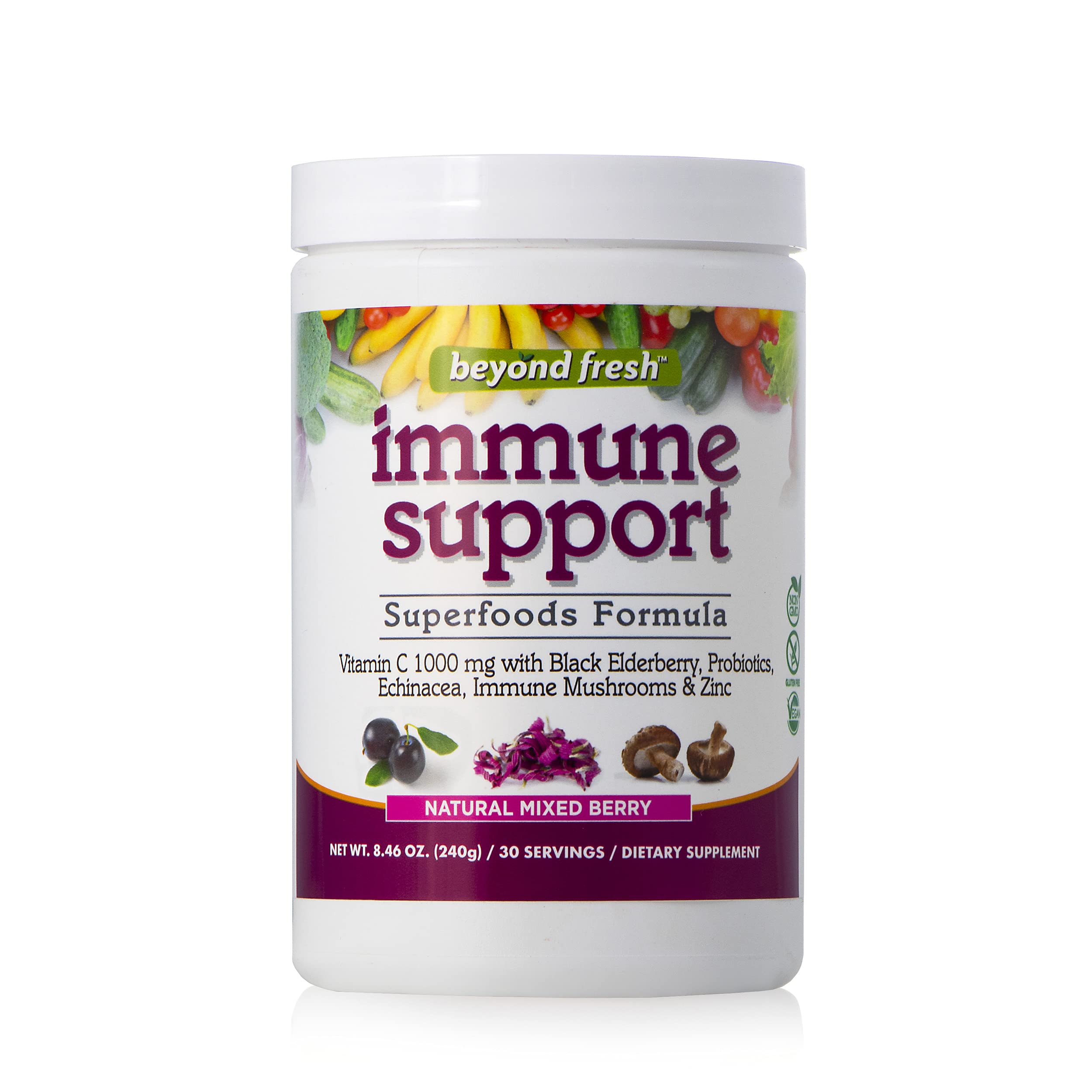 natural mixed berry vitamin blend