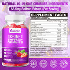 natural mood booster saffron gummies