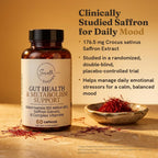 Natural mood booster with saffron