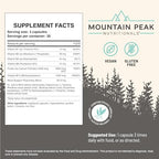 Natural mood enhancement formula capsules