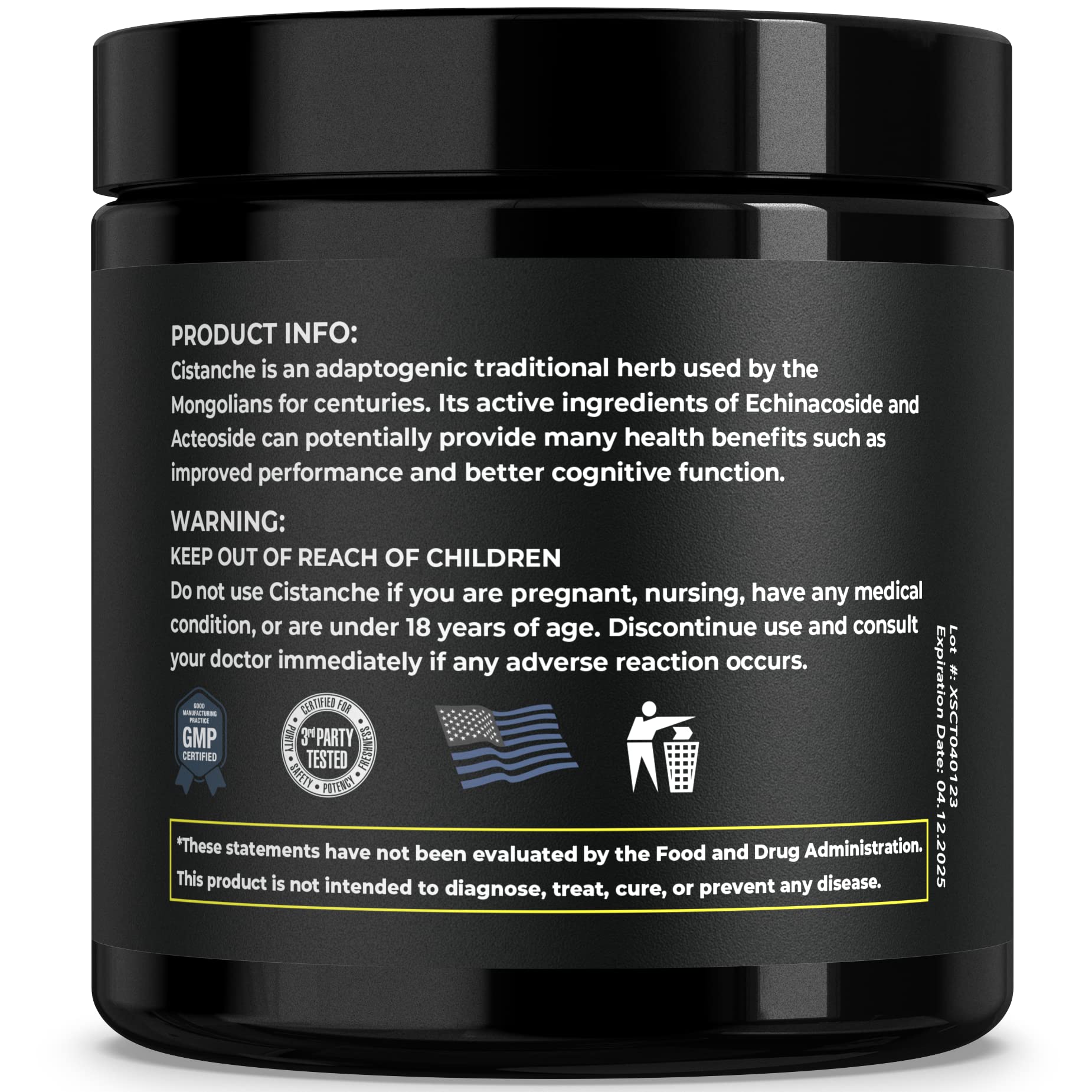 natural mood enhancement with Cistanche