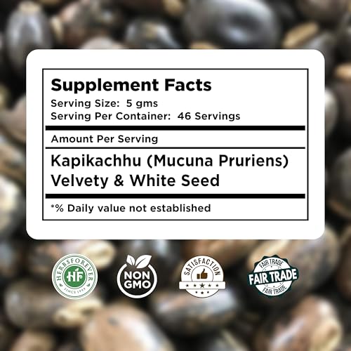 Natural mood enhancer Mucuna Pruriens