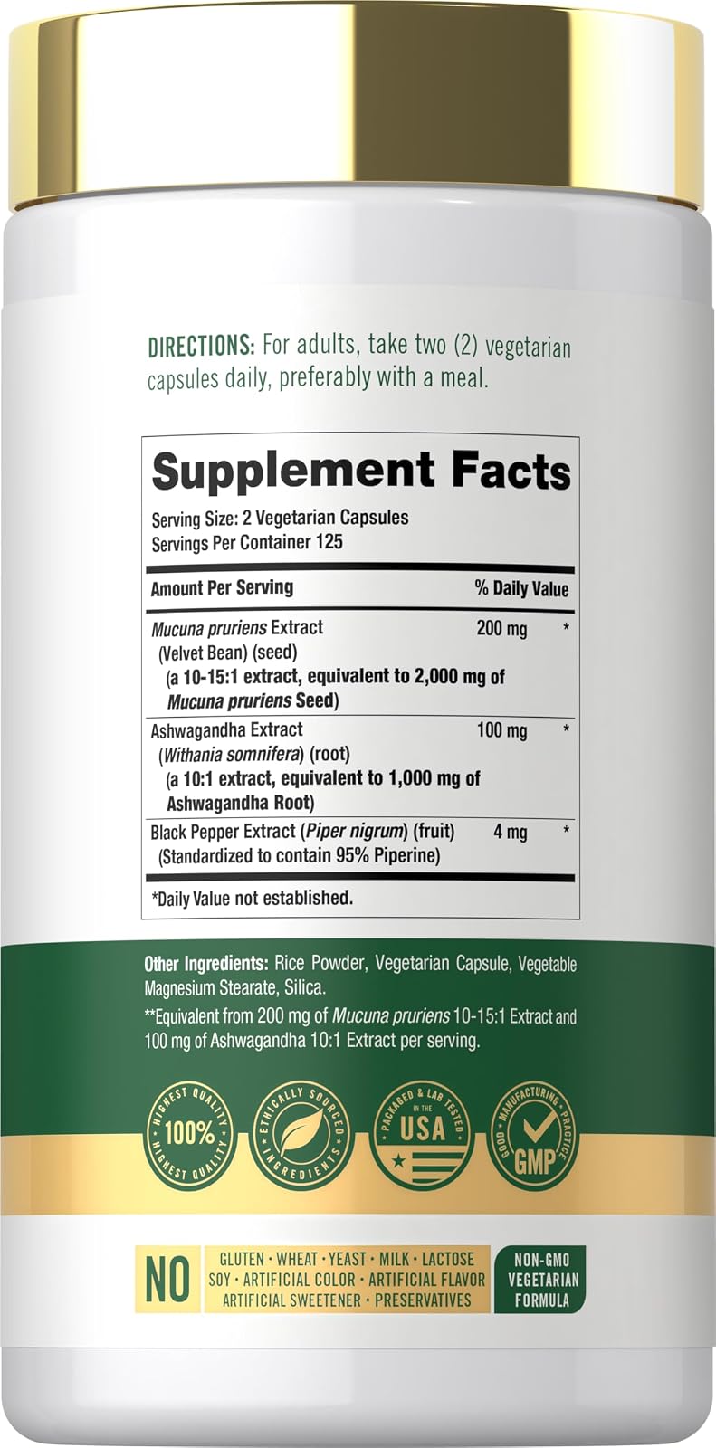 natural mood enhancer Mucuna Pruriens