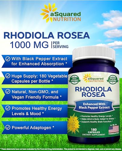 natural mood enhancer Rhodiola supplements