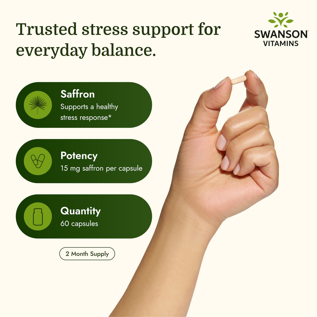 natural mood enhancer saffron capsules