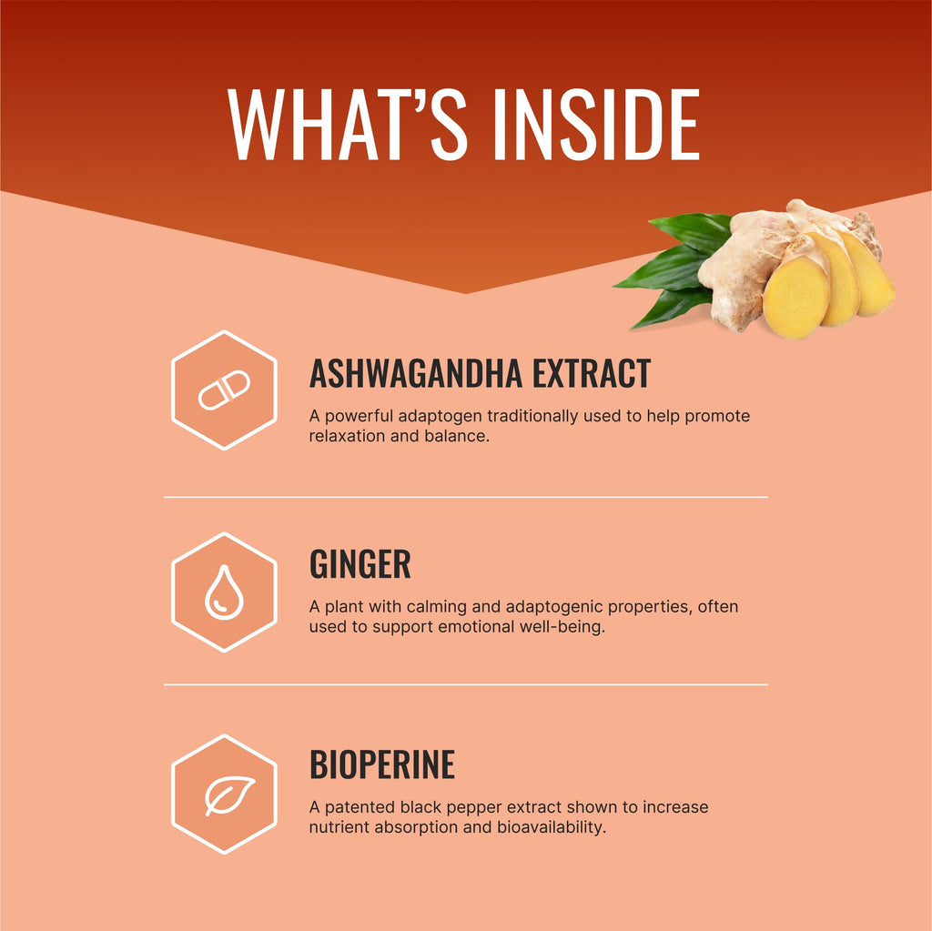 Natural mood enhancer with Ashwagandha