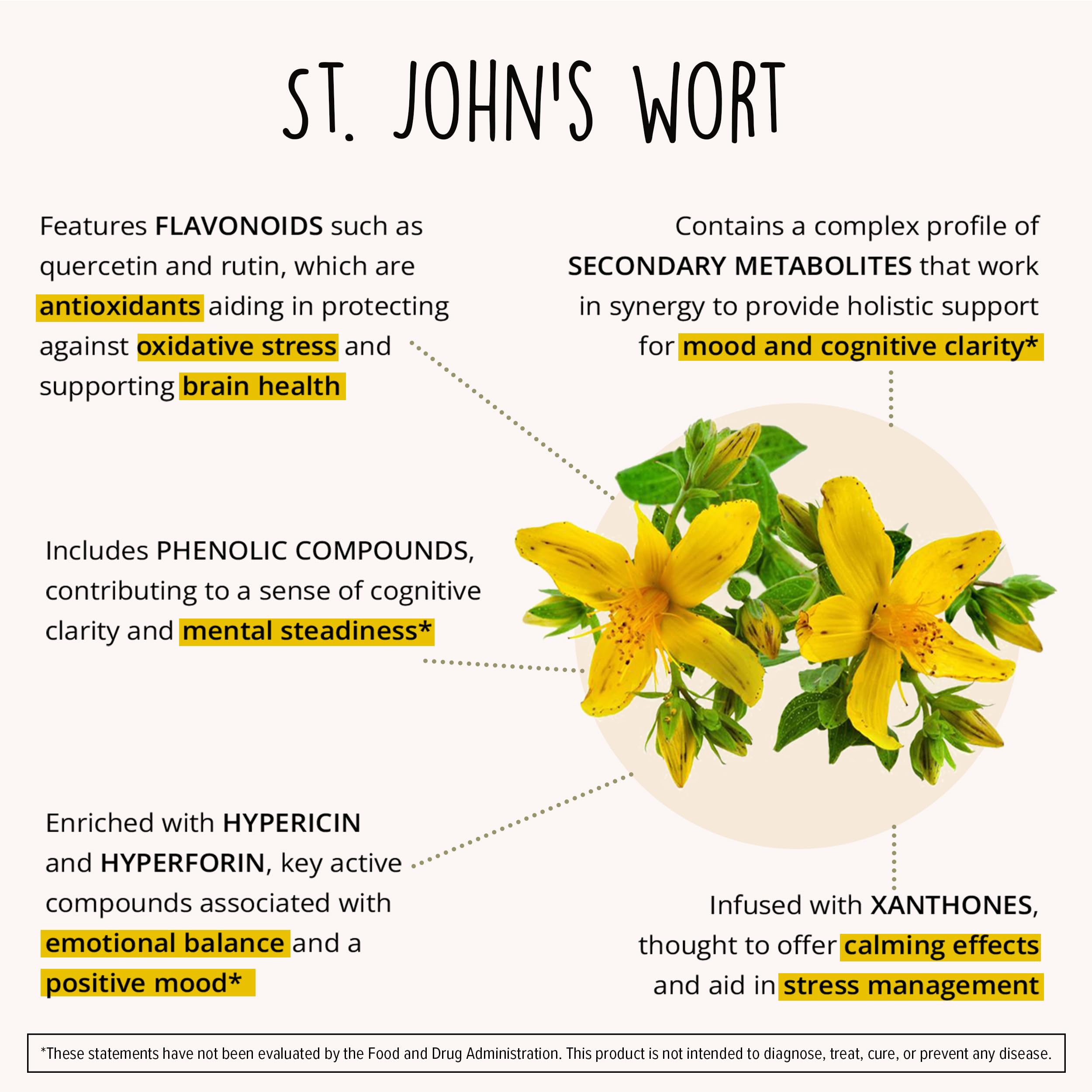 natural mood enhancer with st. john's wort