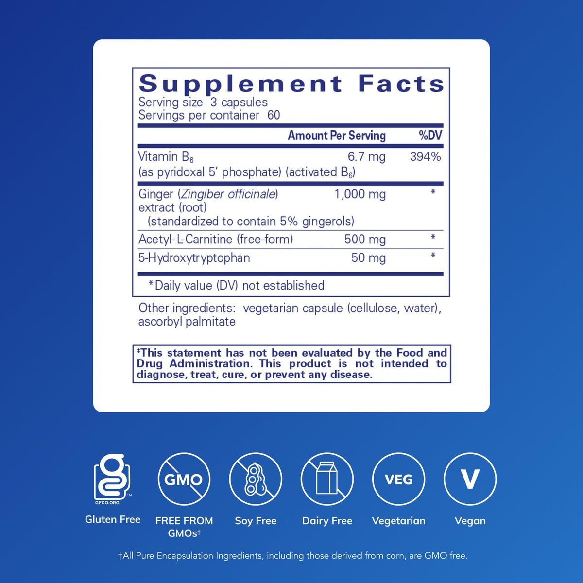 Natural mood support 5-HTP supplement