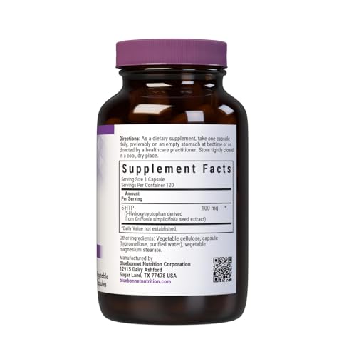 Natural mood support 5-HTP supplement