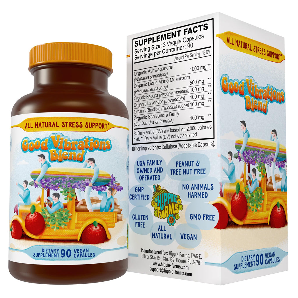 Natural mood support blended supplements