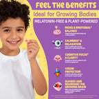 Natural mood support gummies for children