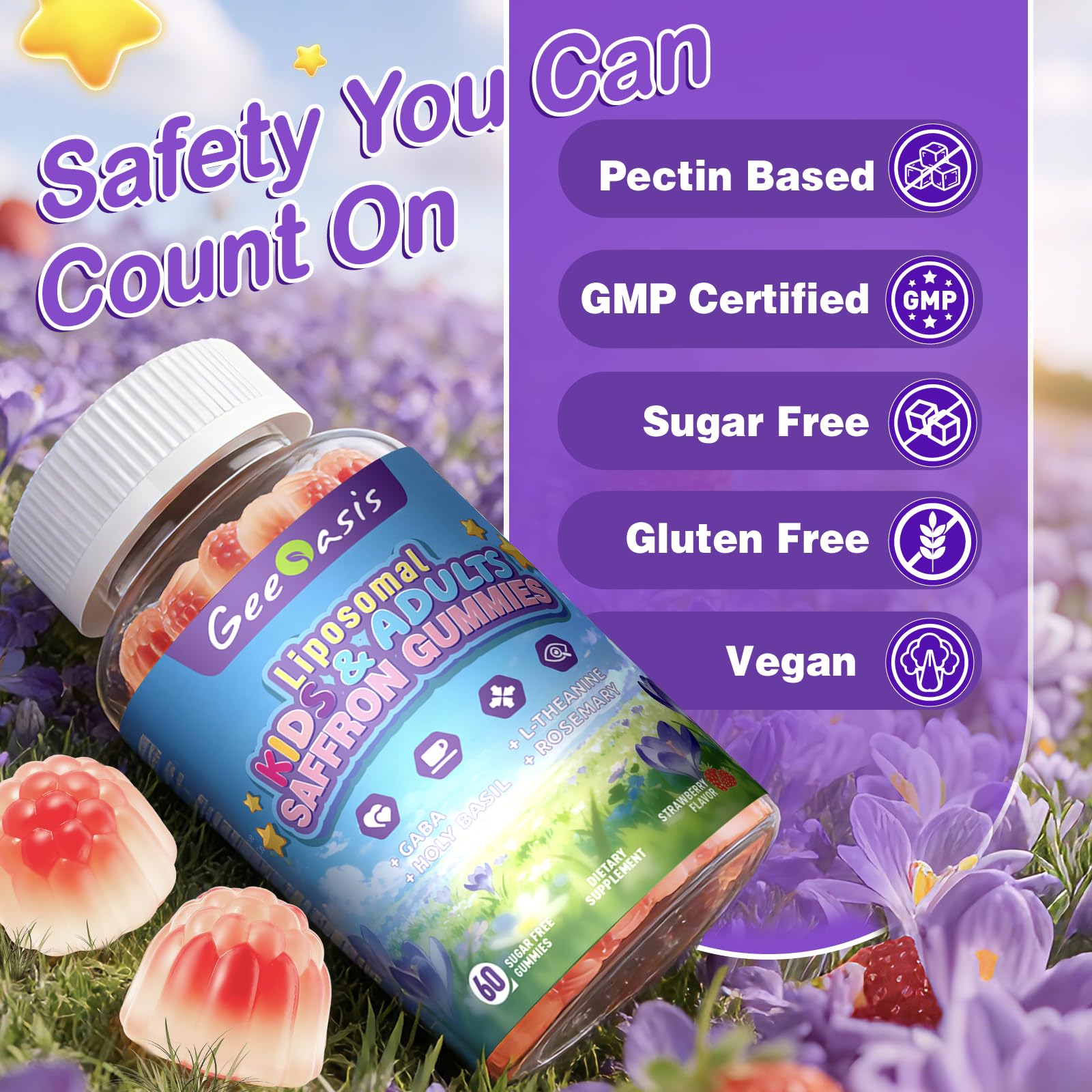 Natural mood support multivitamins