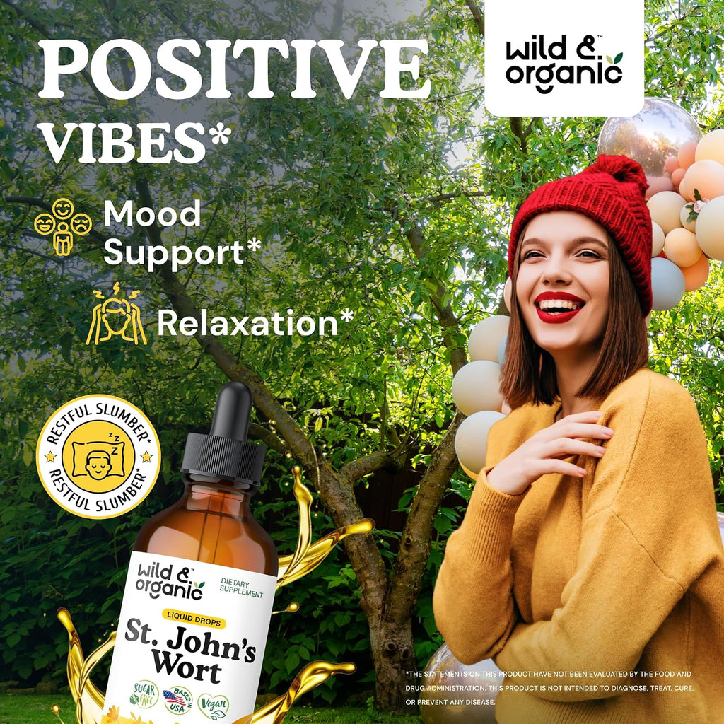 Natural mood support St. John's Wort