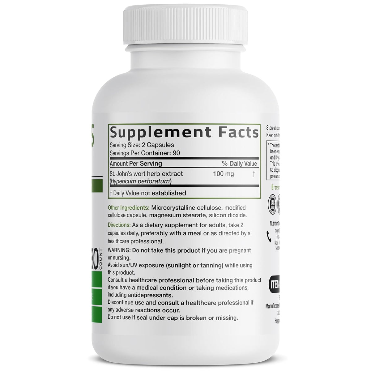 natural mood support St. John's Wort