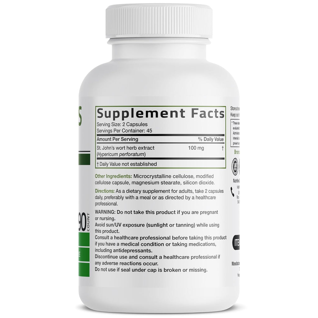 natural mood support St. John's Wort