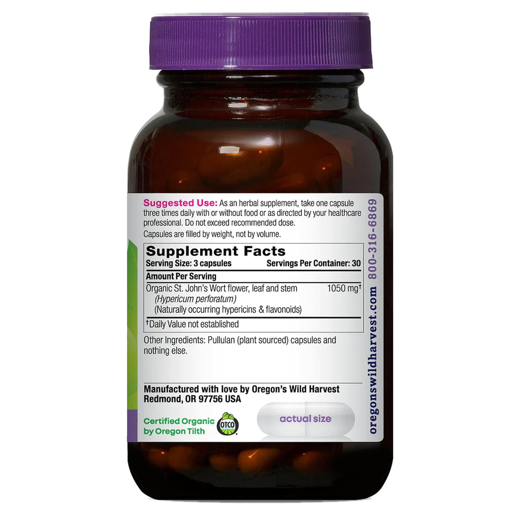 natural mood support St John's Wort