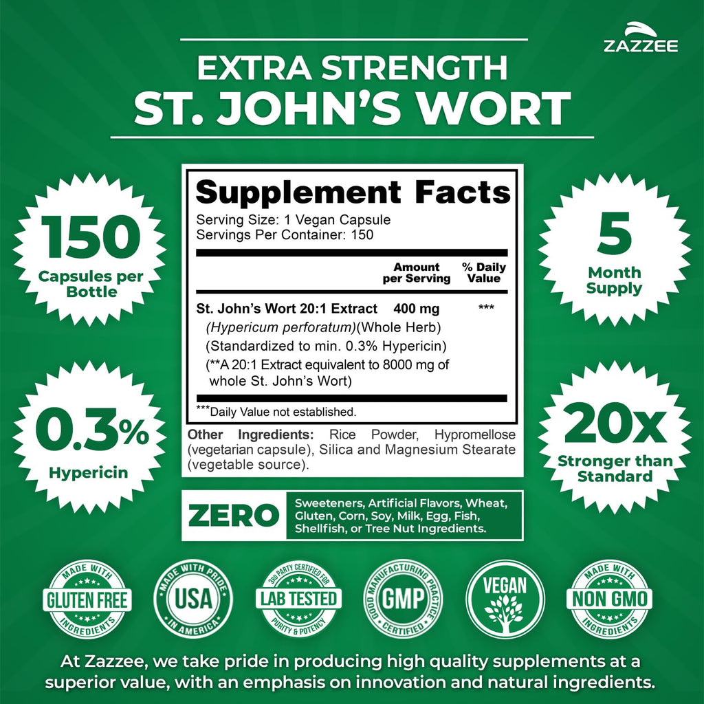 natural mood support St. John's Wort