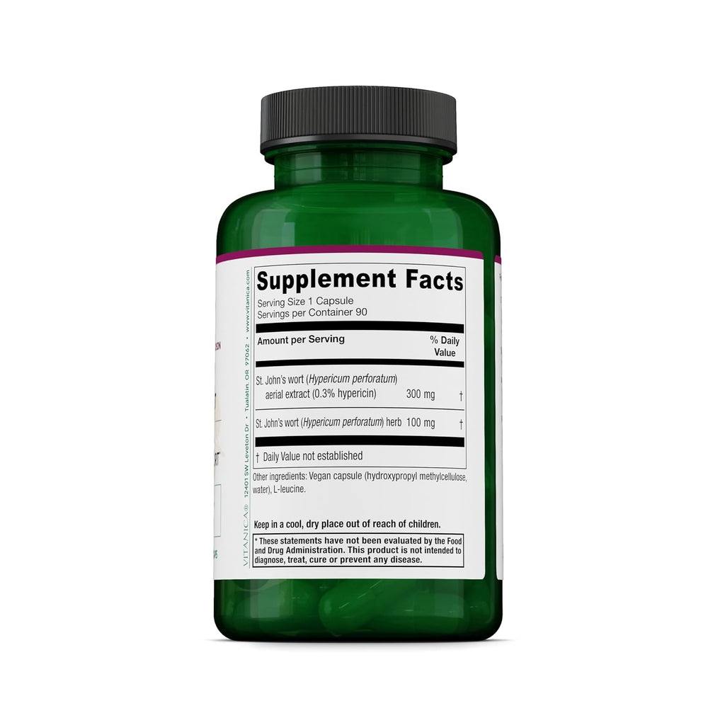 natural mood support St. John's Wort