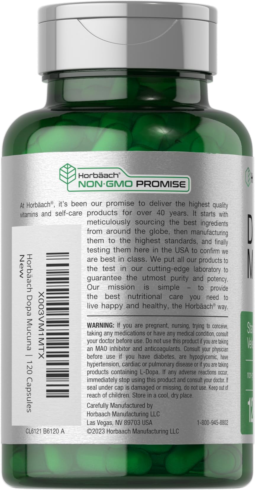 Natural mood support vitamin capsules