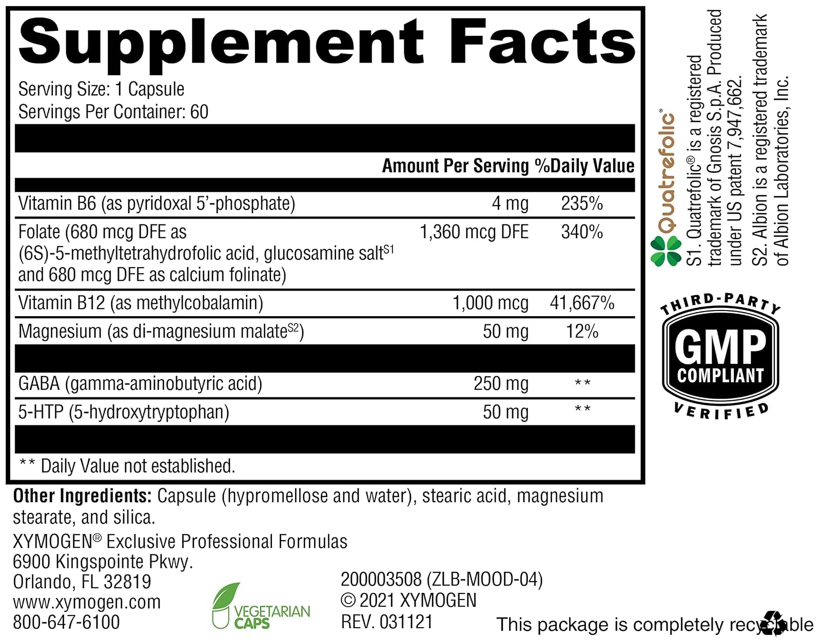 natural mood support with 5-HTP