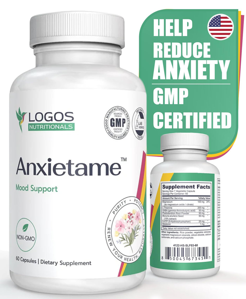 natural mood support with Anxietame