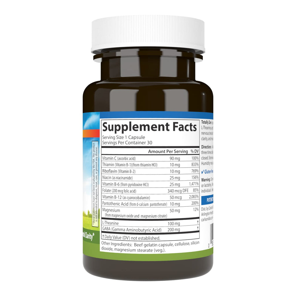 Natural mood support with Carlson supplements