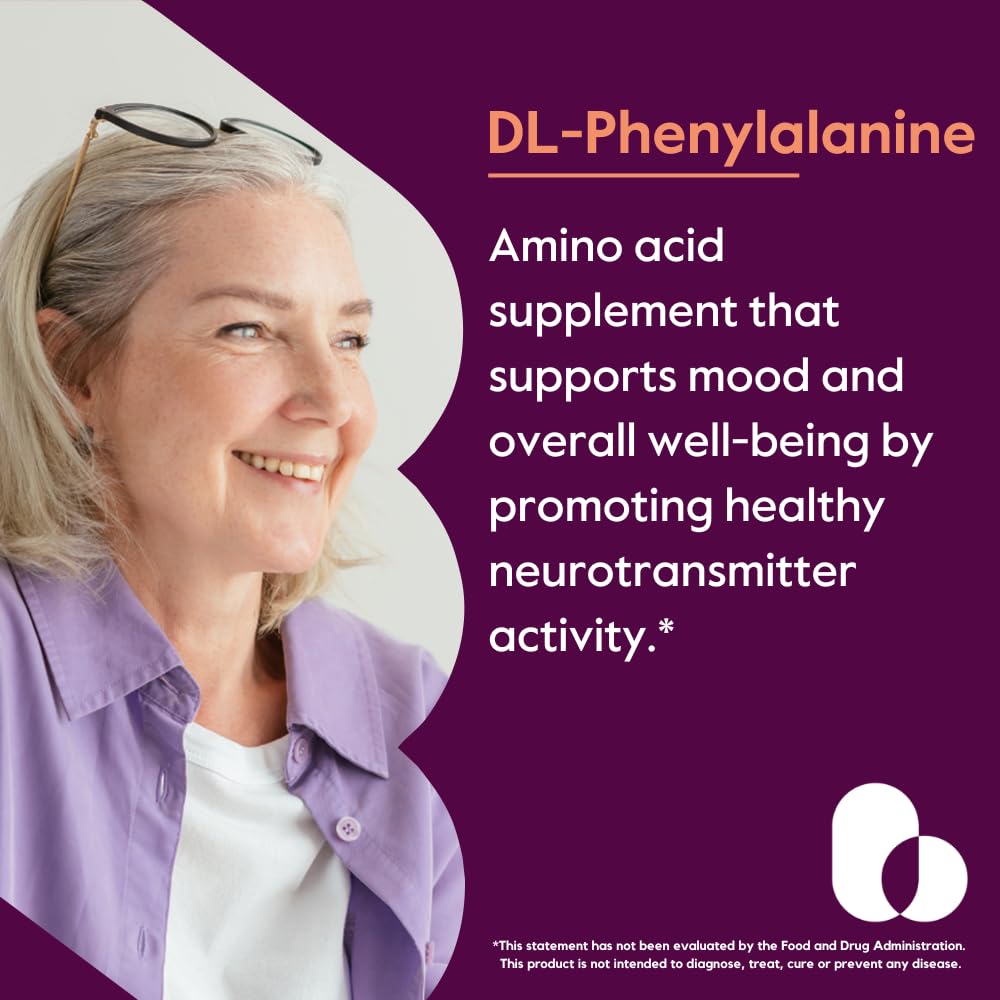 natural mood support with DL-Phenylalanine