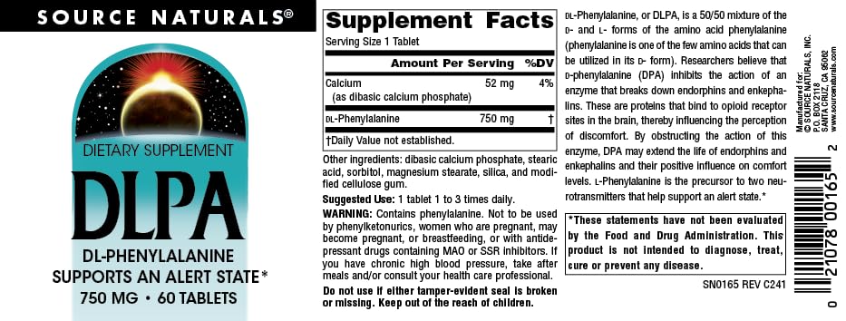 Natural mood support with DLPA